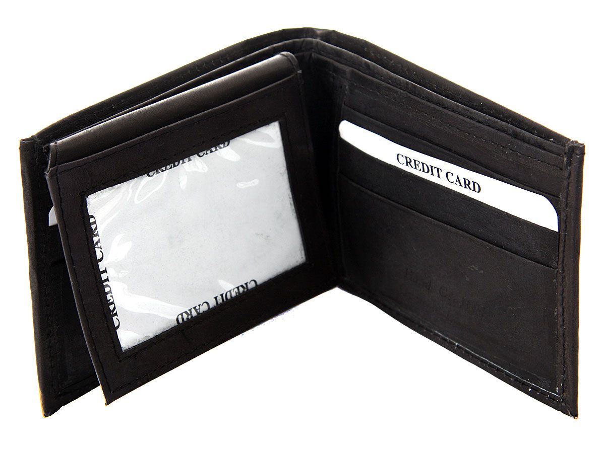 Wholesale Handbags #a-18 Genuine leather bi-fold men wallet