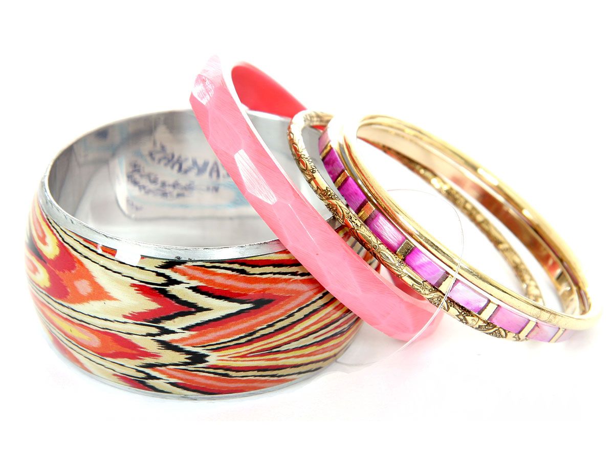 Wholesale Handbags #br-2618 Abstract print on the wide cuff bangle of ...