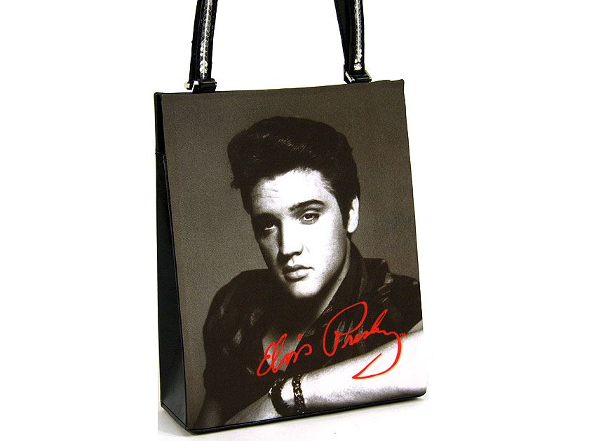 Wholesale Handbags #e-86519-cp Elvis Presley Tote Bag with zipper ...
